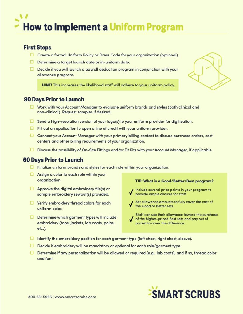 Scrub Everything You Know About Group Uniform Programs - Smart Scrubs