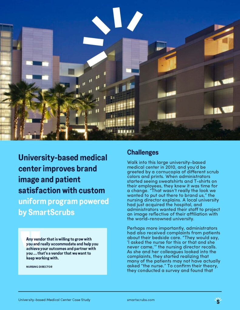 WellMed Case Study - Smart Scrubs